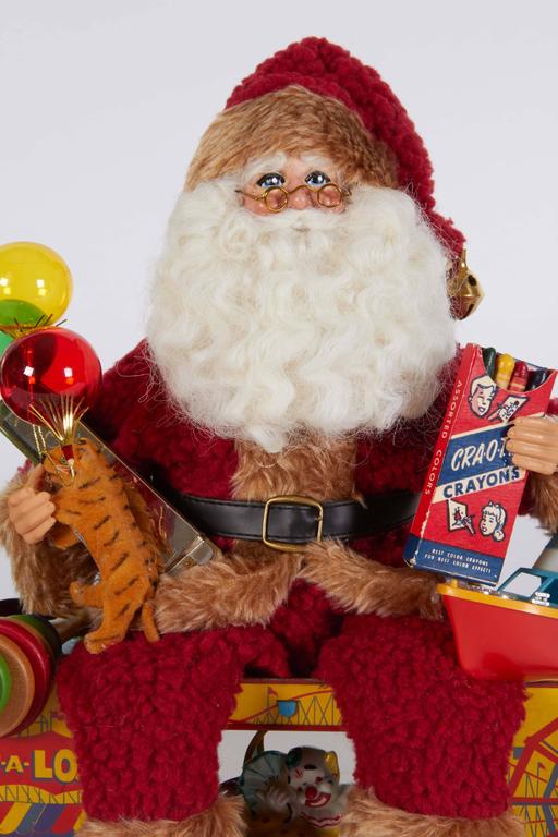 Super Circus Santa Christmas Decor at 1stDibs