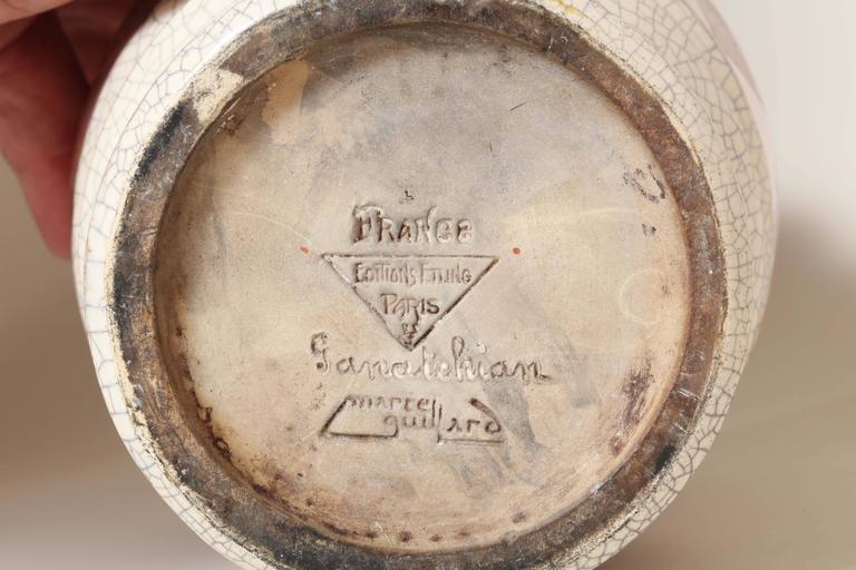 Collection of Three French Art Deco Vases by Marcel Guillard for ...