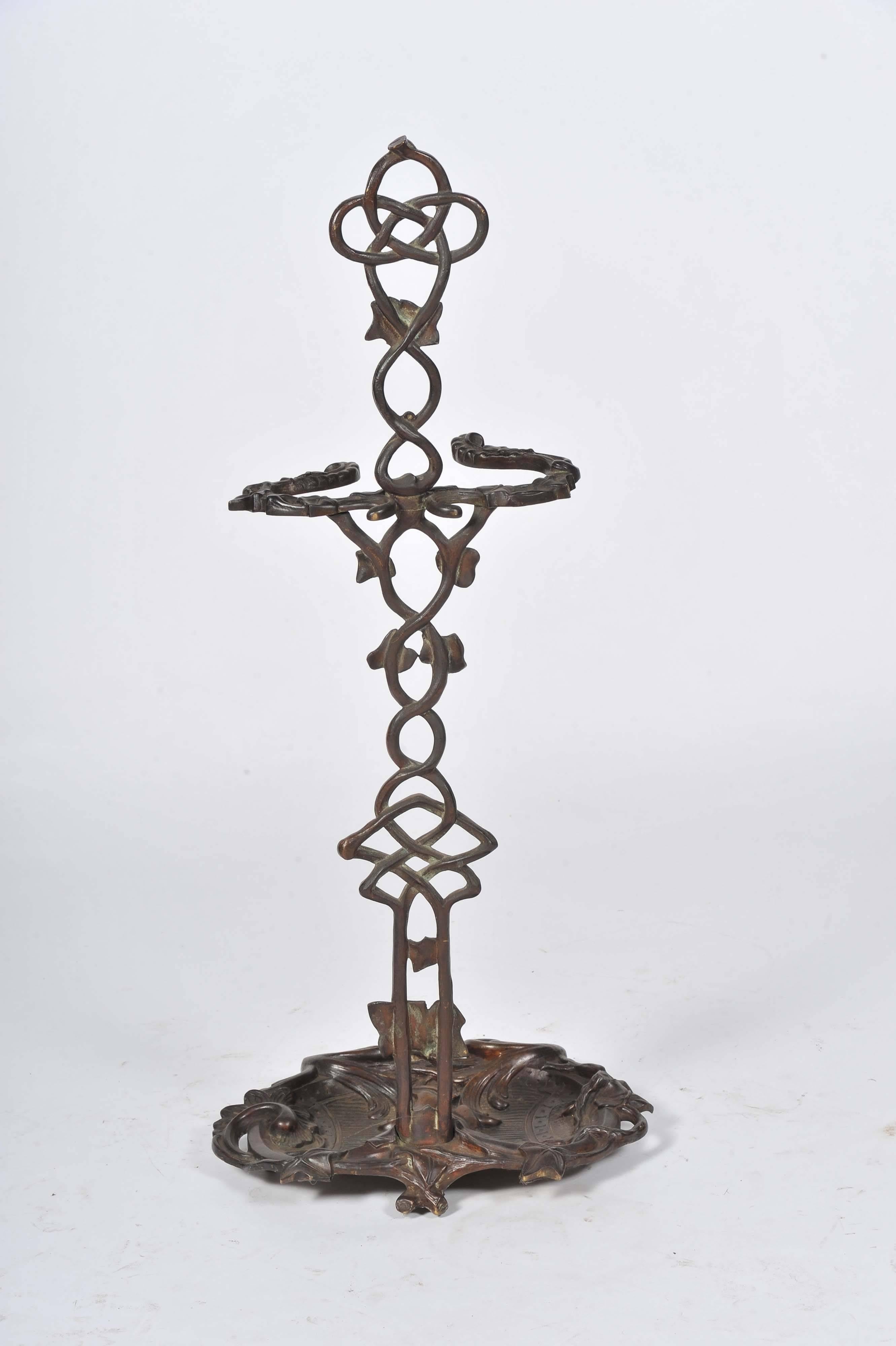 19th Century Cast Iron Stick Stand For Sale at 1stDibs