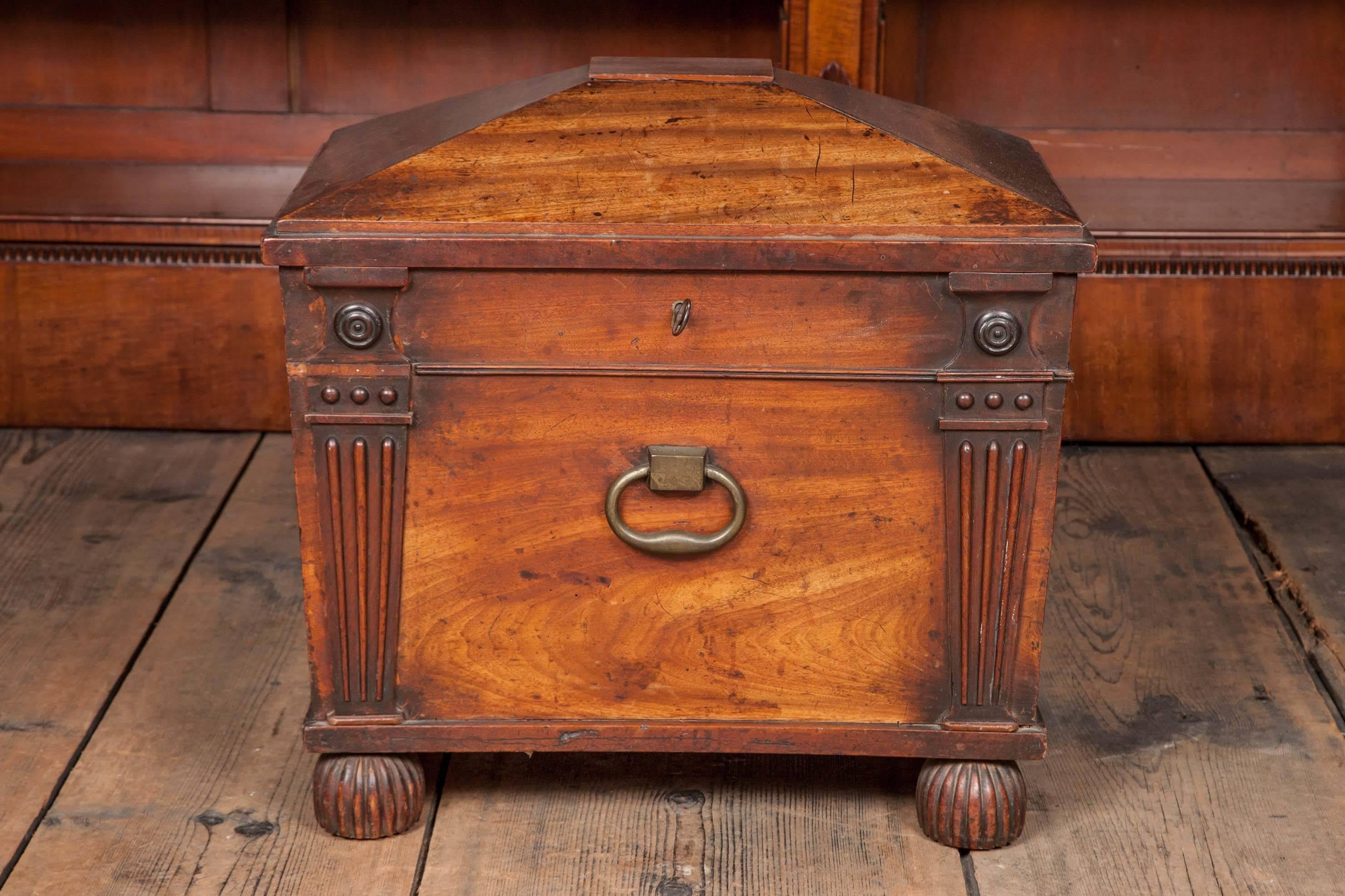 Regency Mahogany Cellarette For Sale at 1stDibs | regency cellarette ...