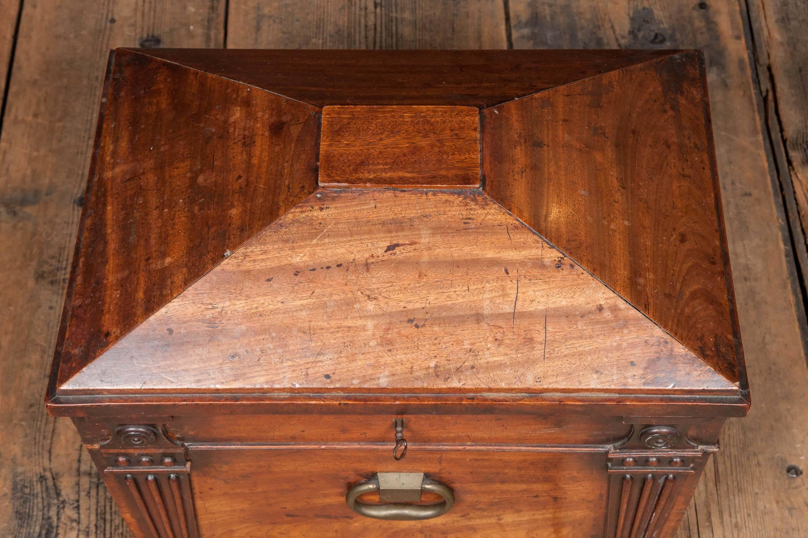 Regency Mahogany Cellarette For Sale at 1stDibs | regency cellarette ...