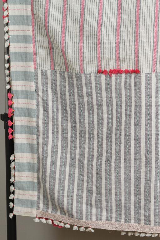 Injiri "Real India" Organic Cotton Bedcover For Sale at 1stDibs