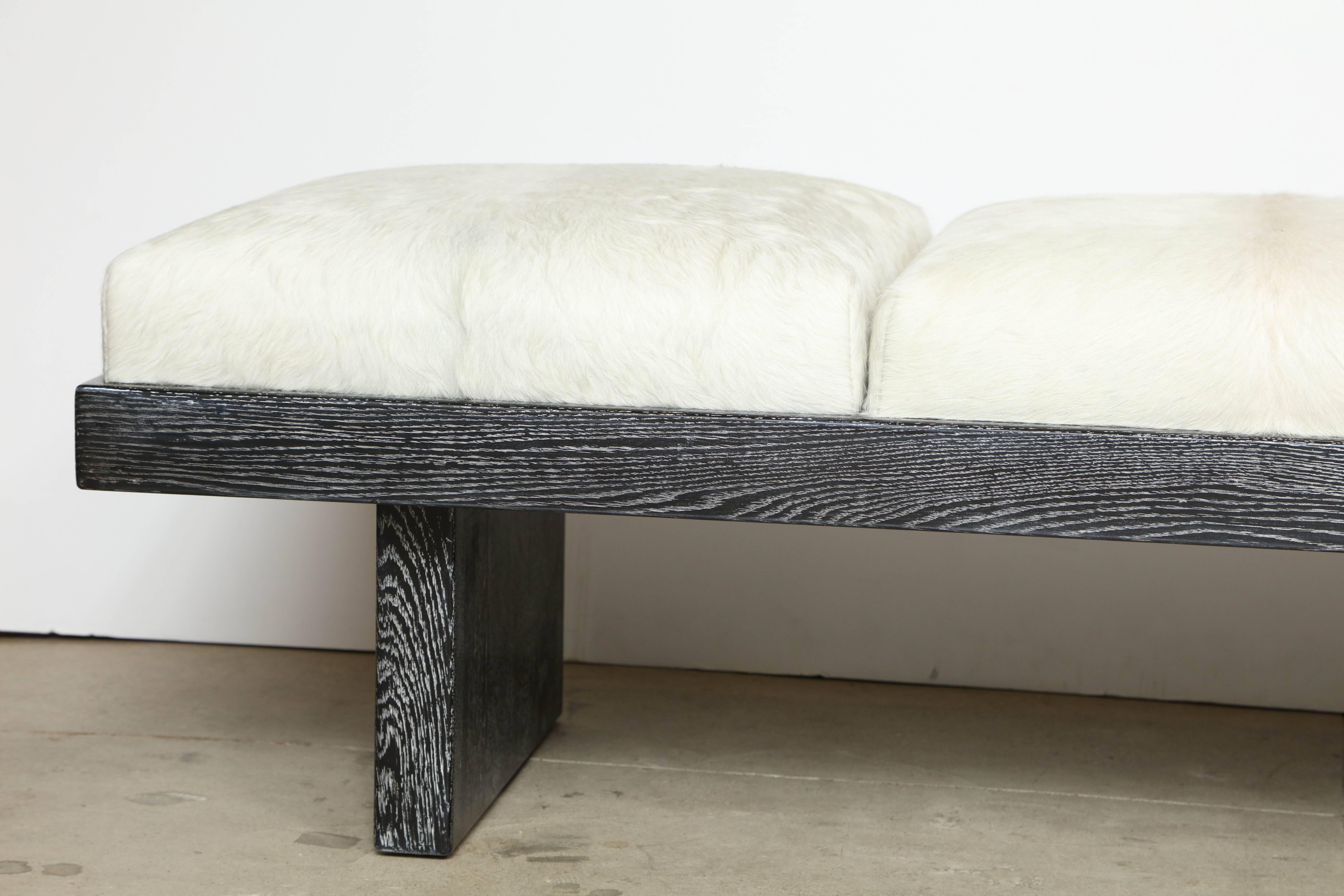 Harvey Probber Cerused Oak Plinth Base Bench at 1stDibs | harvey ...