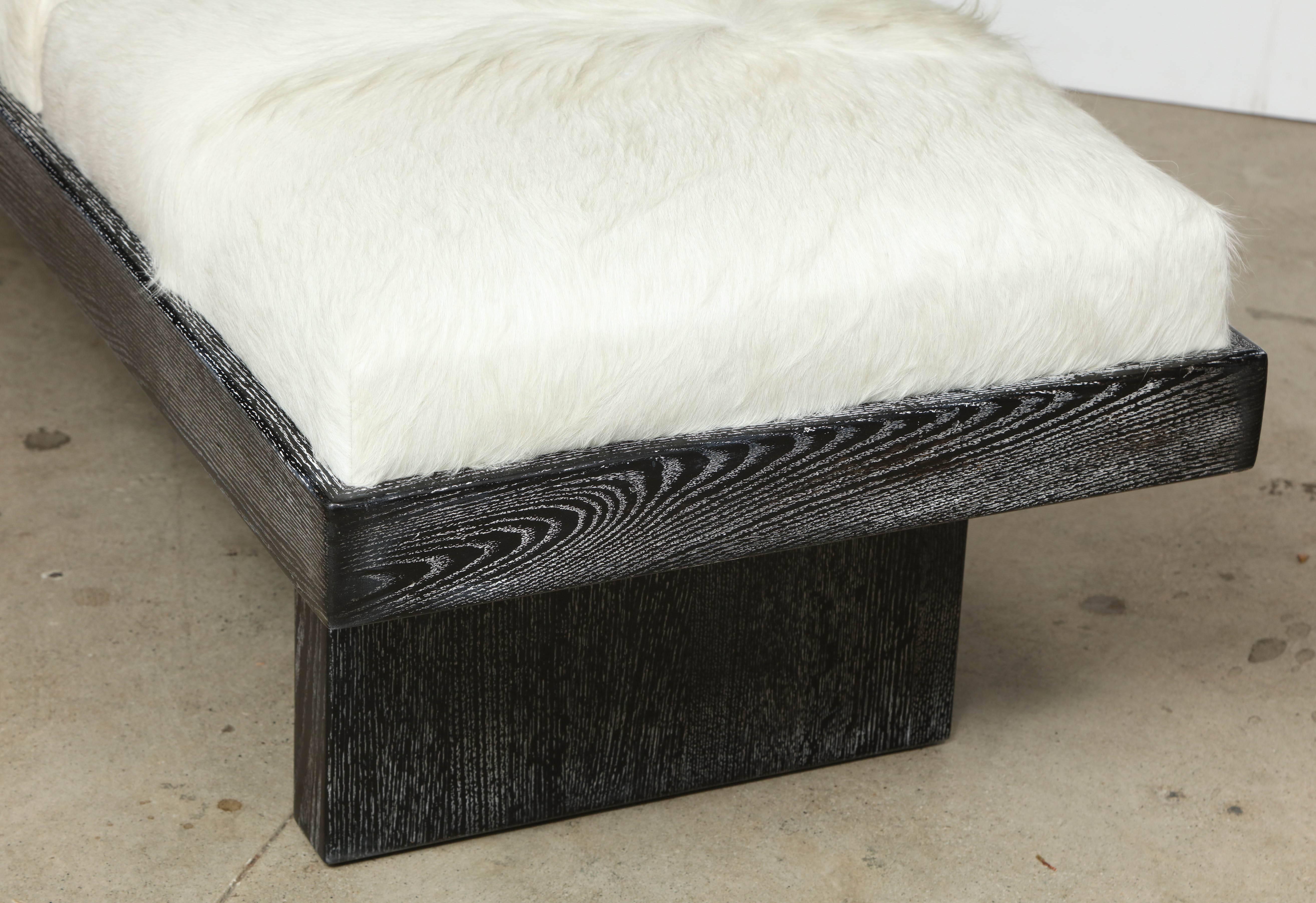 Harvey Probber Cerused Oak Plinth Base Bench at 1stDibs | harvey ...