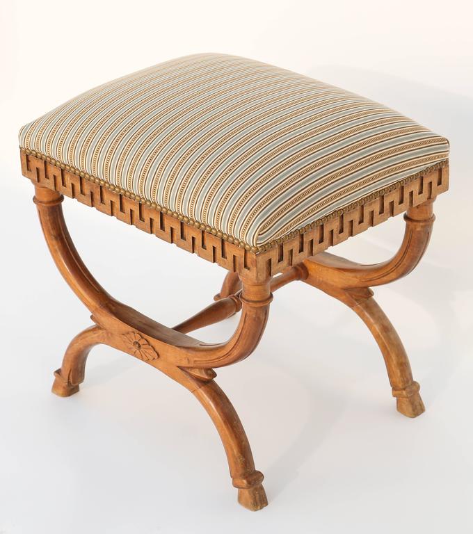 Classical Form Curule Stool For Sale at 1stdibs
