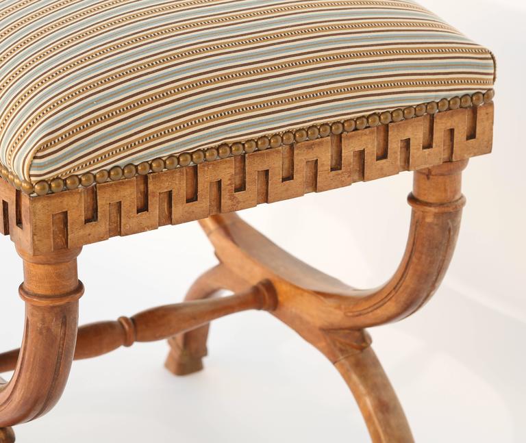 Classical Form Curule Stool For Sale at 1stdibs