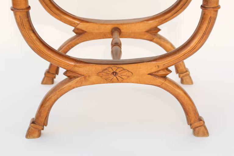 Classical Form Curule Stool For Sale at 1stdibs