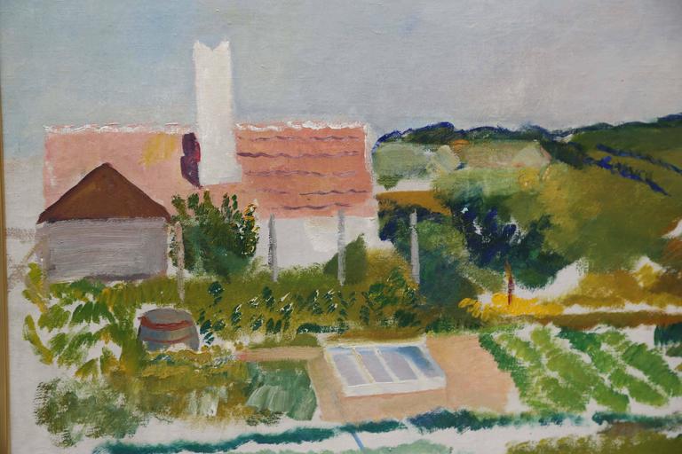 Impressionist Landscape Painting by Harold Hansen Signed 1926 at 1stDibs
