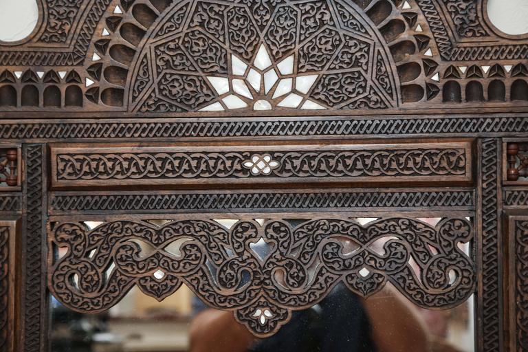 Syrian Mirror with Mother-of-Pearl Inlay For Sale at 1stDibs | syrian ...