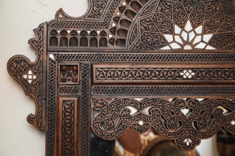 Syrian Mirror with Mother-of-Pearl Inlay For Sale at 1stDibs | syrian ...