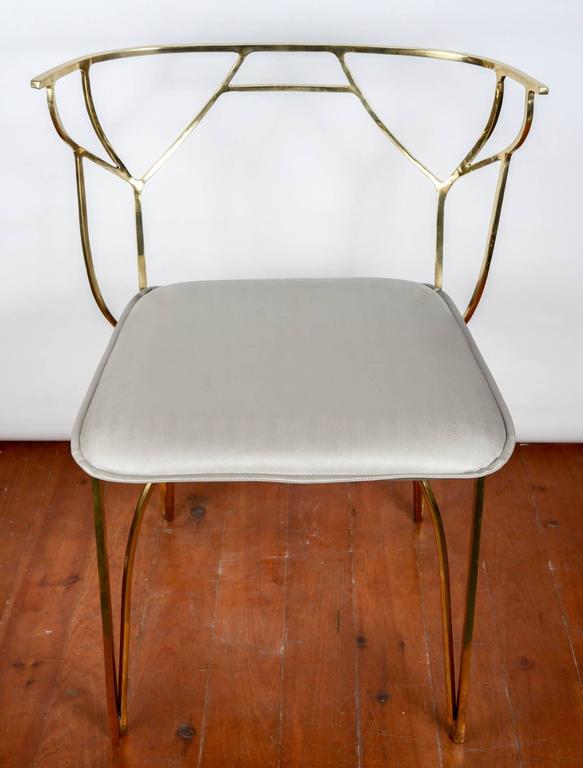Bronze Chair for a Desk For Sale at 1stDibs