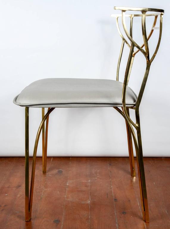Bronze Chair for a Desk For Sale at 1stDibs