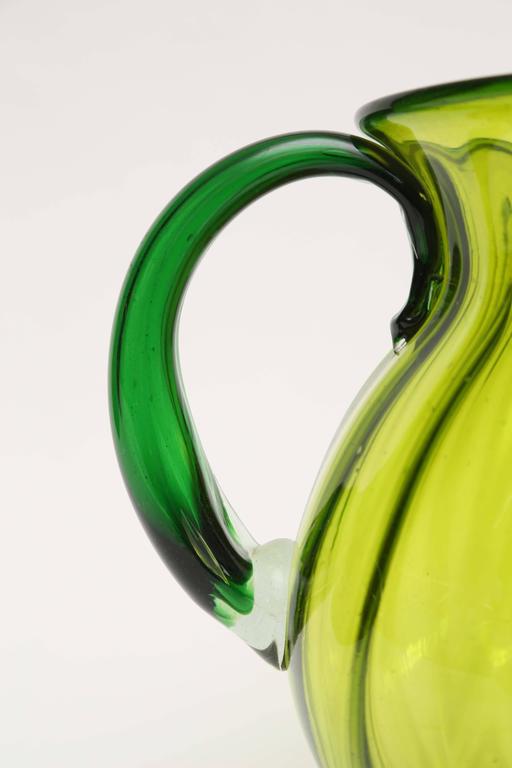 Oversized Blenko Pitcher, 1950s, USA at 1stDibs