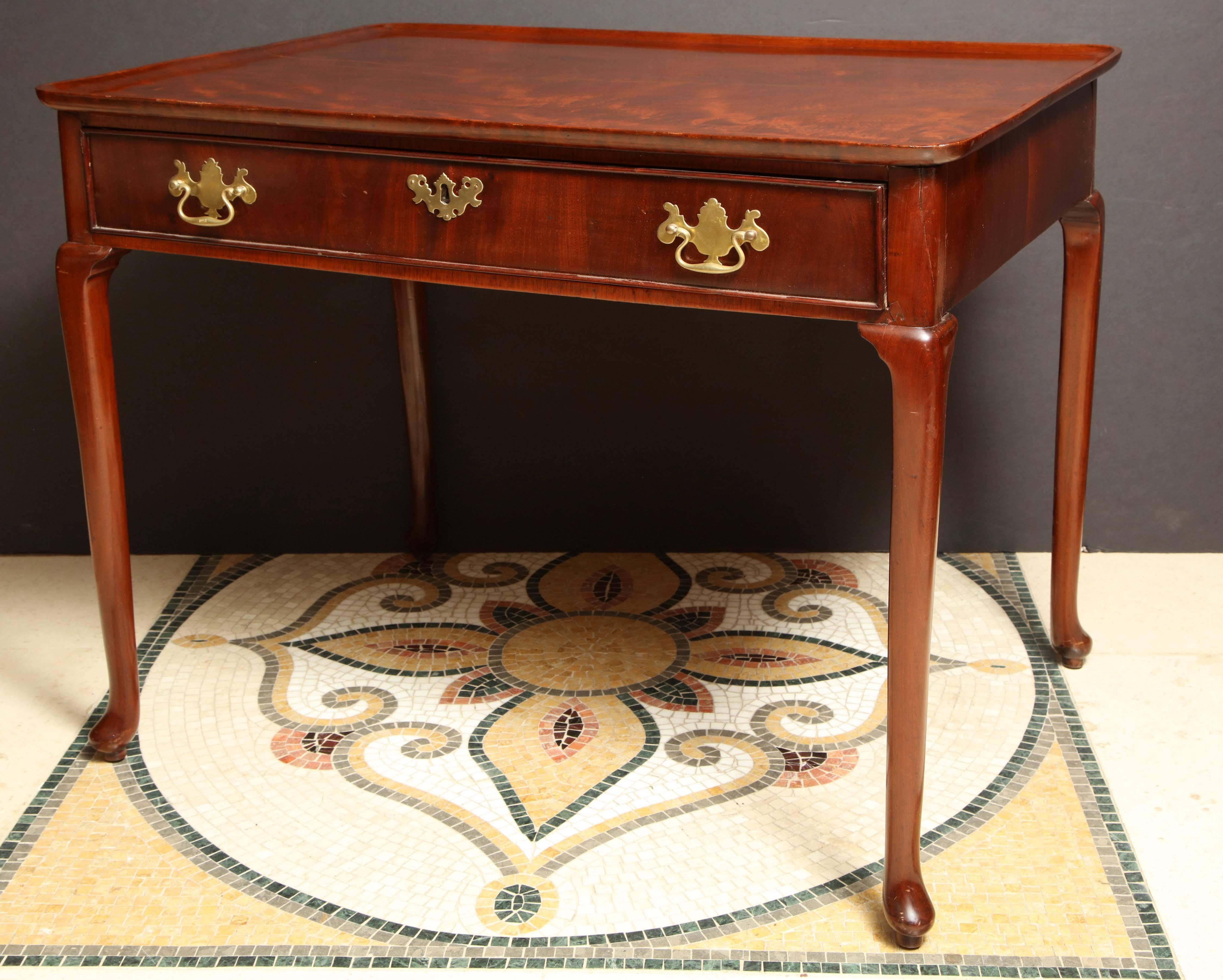 Dutch Mahogany Tea Table at 1stDibs
