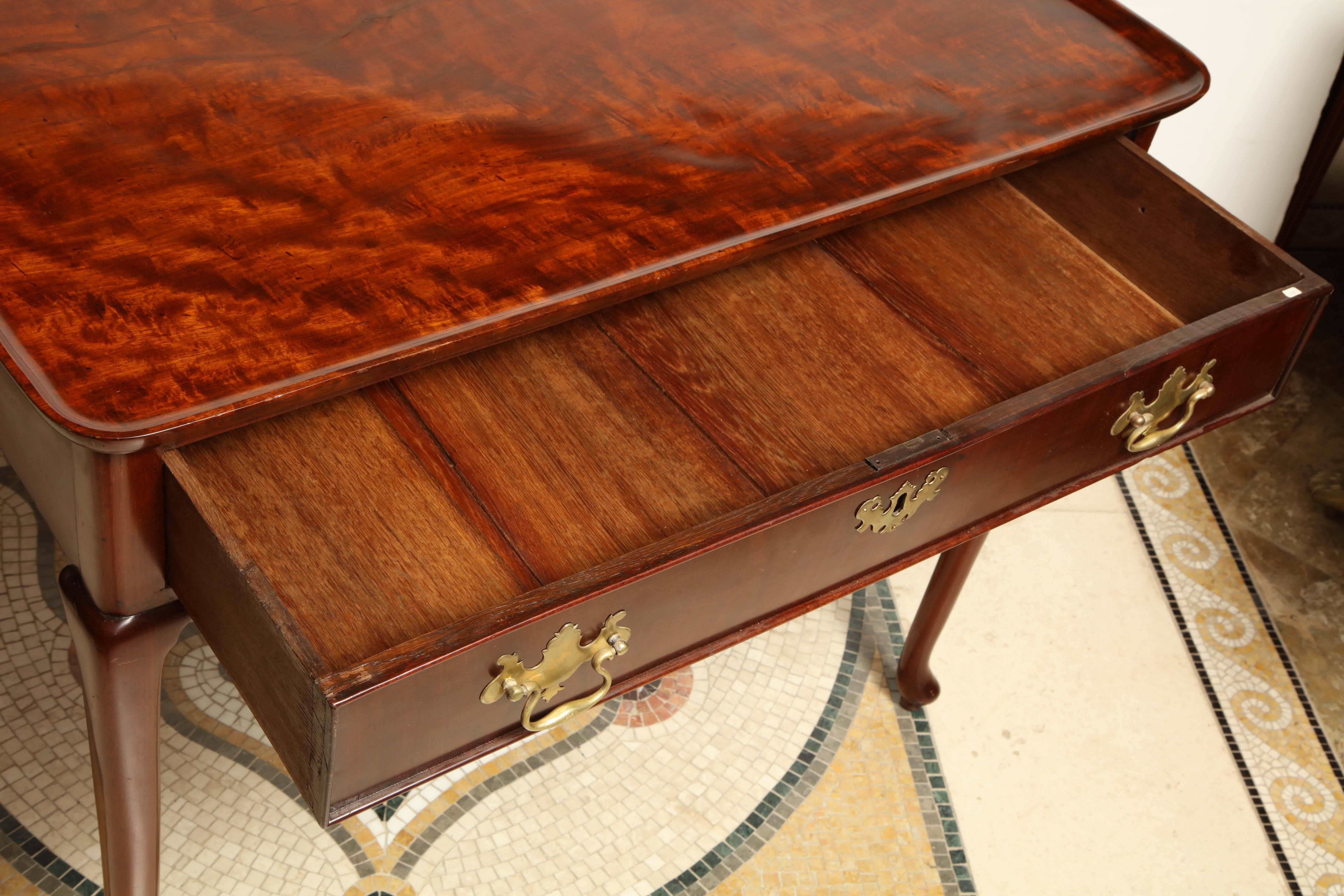 Dutch Mahogany Tea Table at 1stDibs