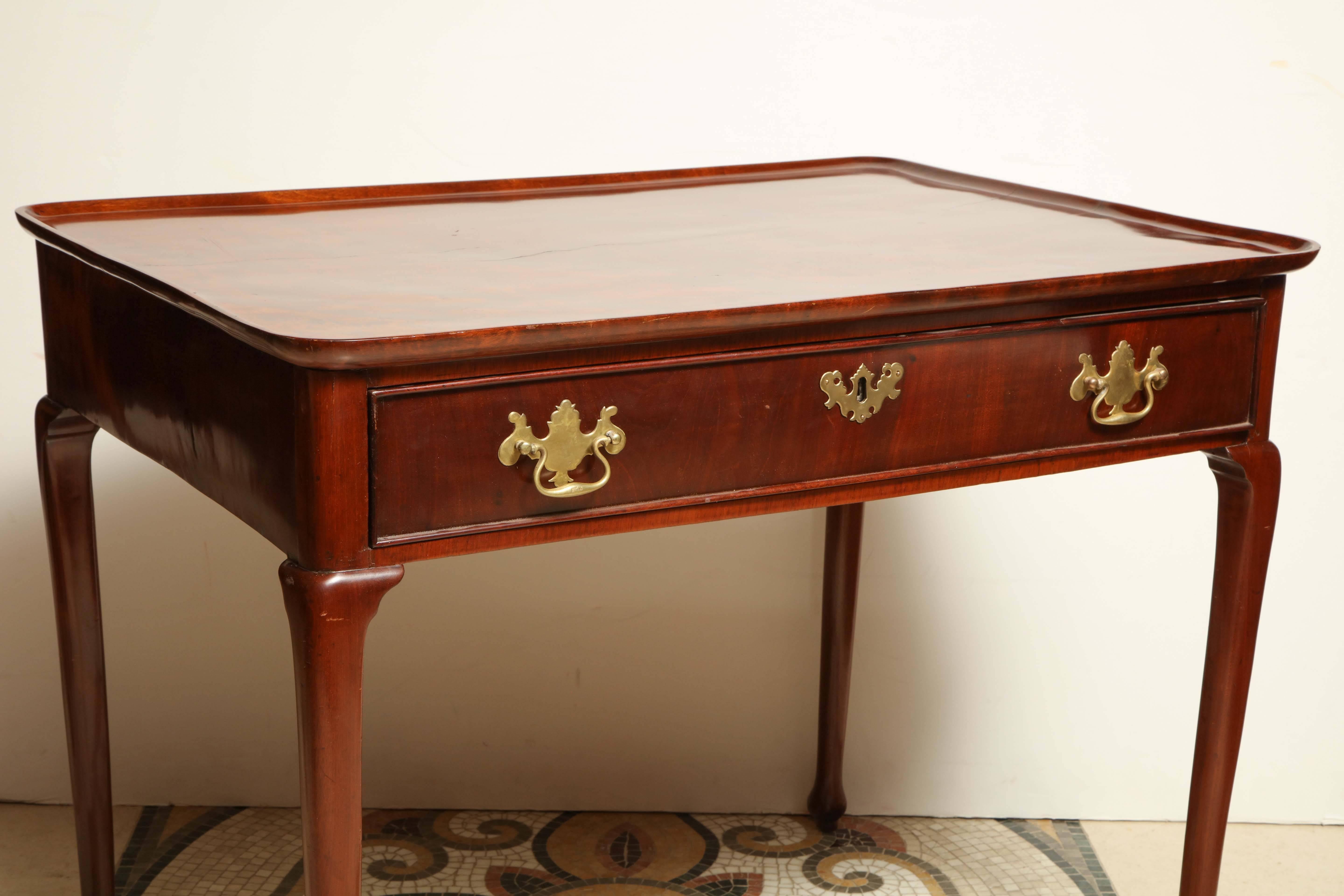 Dutch Mahogany Tea Table at 1stDibs