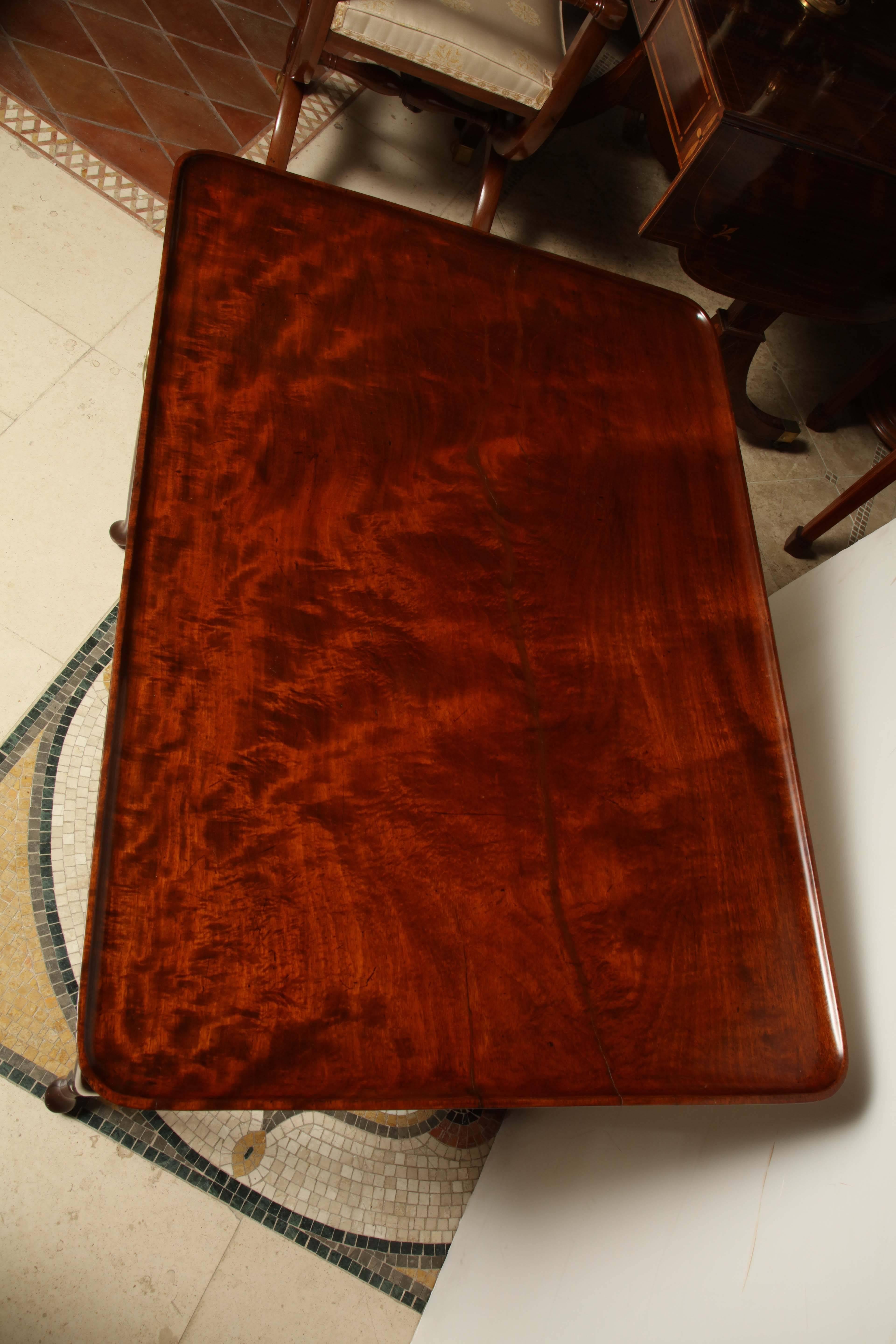 Dutch Mahogany Tea Table at 1stDibs