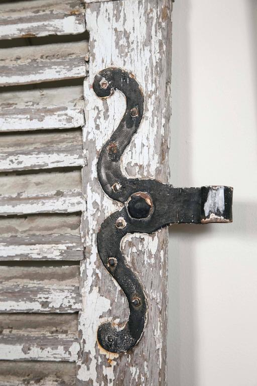 Arched English Door Shutters For Sale at 1stDibs