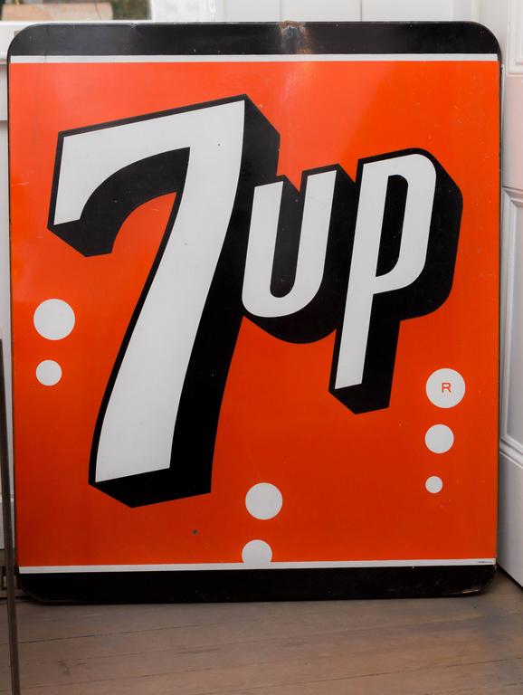 Vintage "7-Up" Sign at 1stDibs