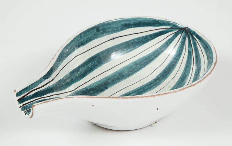Raymor Ceramic Bowls, Pair at 1stDibs