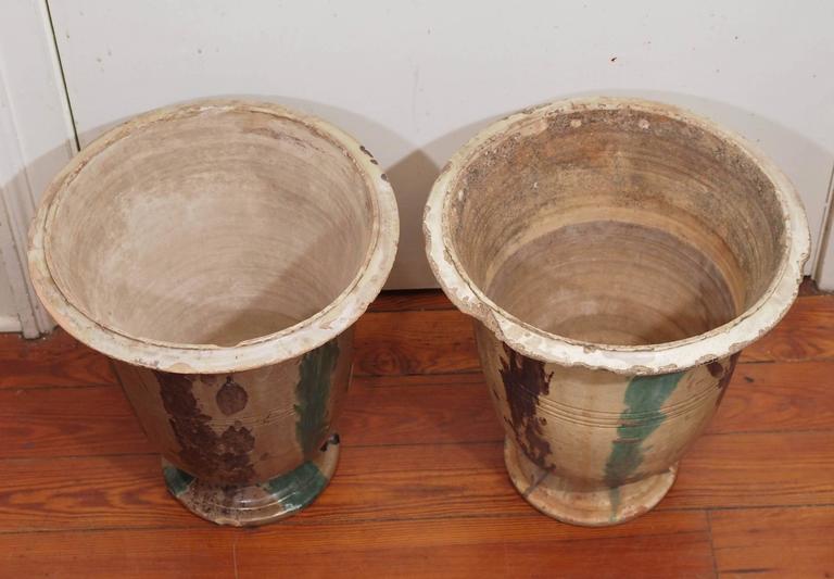 Pair of French Anduze Pots For Sale at 1stDibs