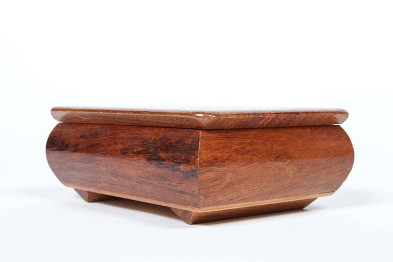 Vintage Wood Cigarette Box at 1stDibs | vintage wooden cigarette box ...