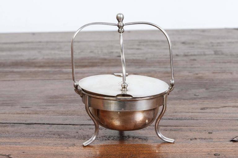Savoy Hotel Silver Caviar Server, Renaud J Clermont Geneve at 1stDibs