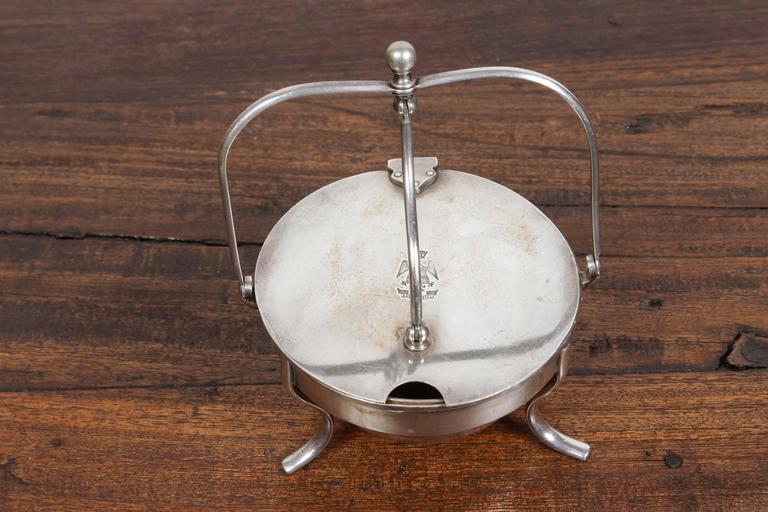 Savoy Hotel Silver Caviar Server, Renaud J Clermont Geneve at 1stDibs