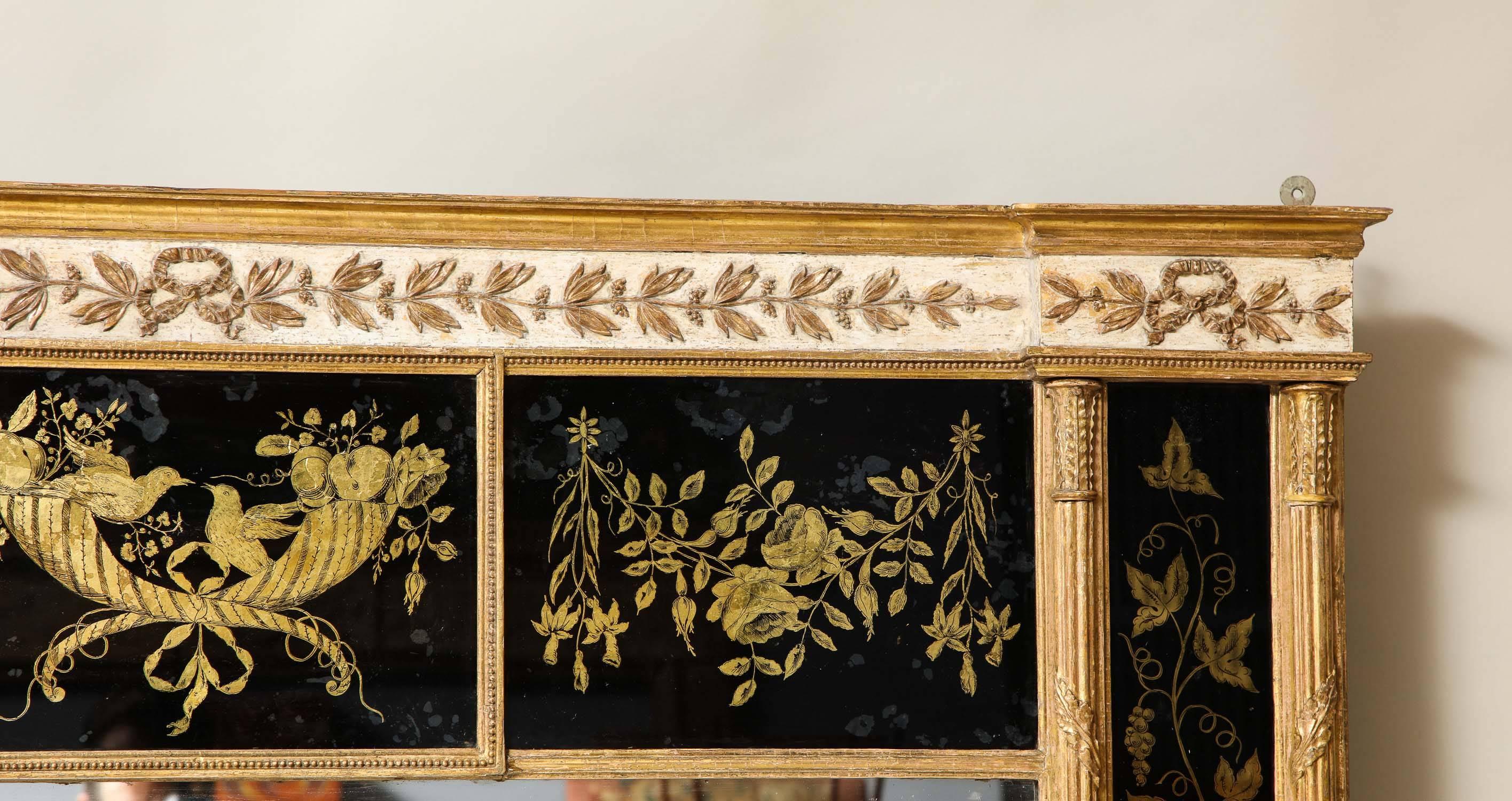 Eglomise Mirror at 1stDibs | eglomise mirror for sale