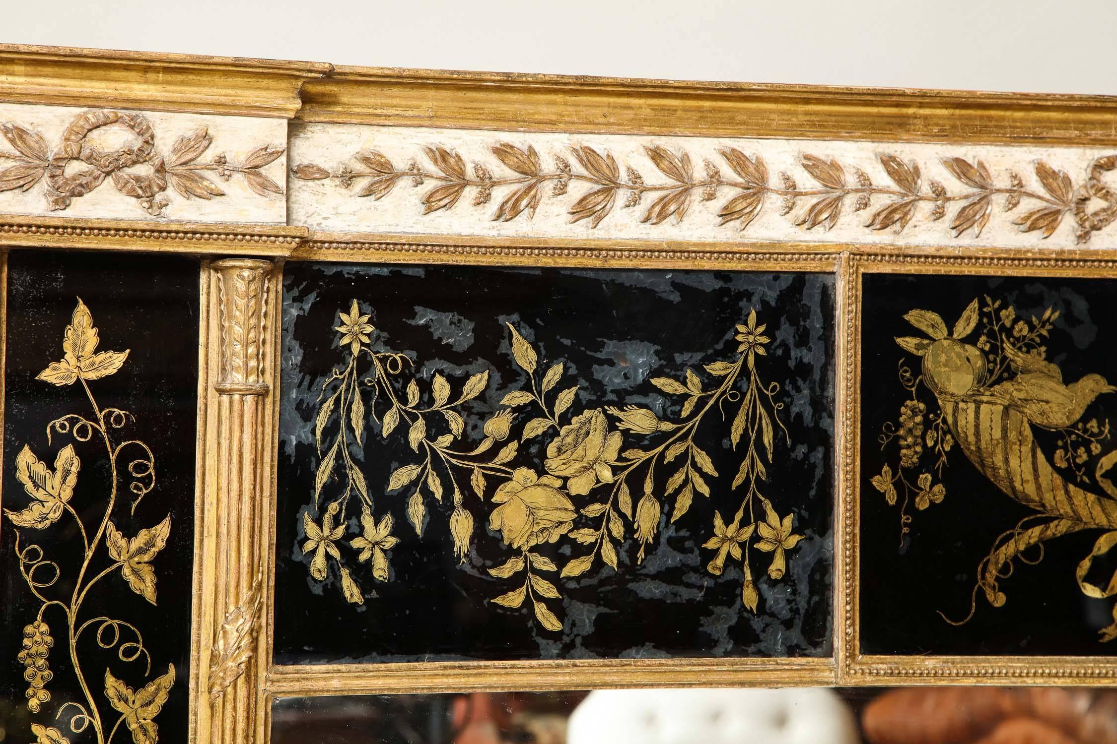Eglomise Mirror at 1stDibs | eglomise mirror for sale