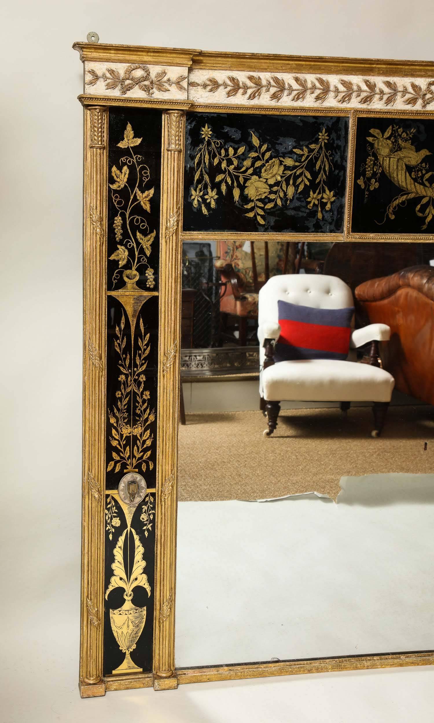 Eglomise Mirror at 1stDibs | eglomise mirror for sale