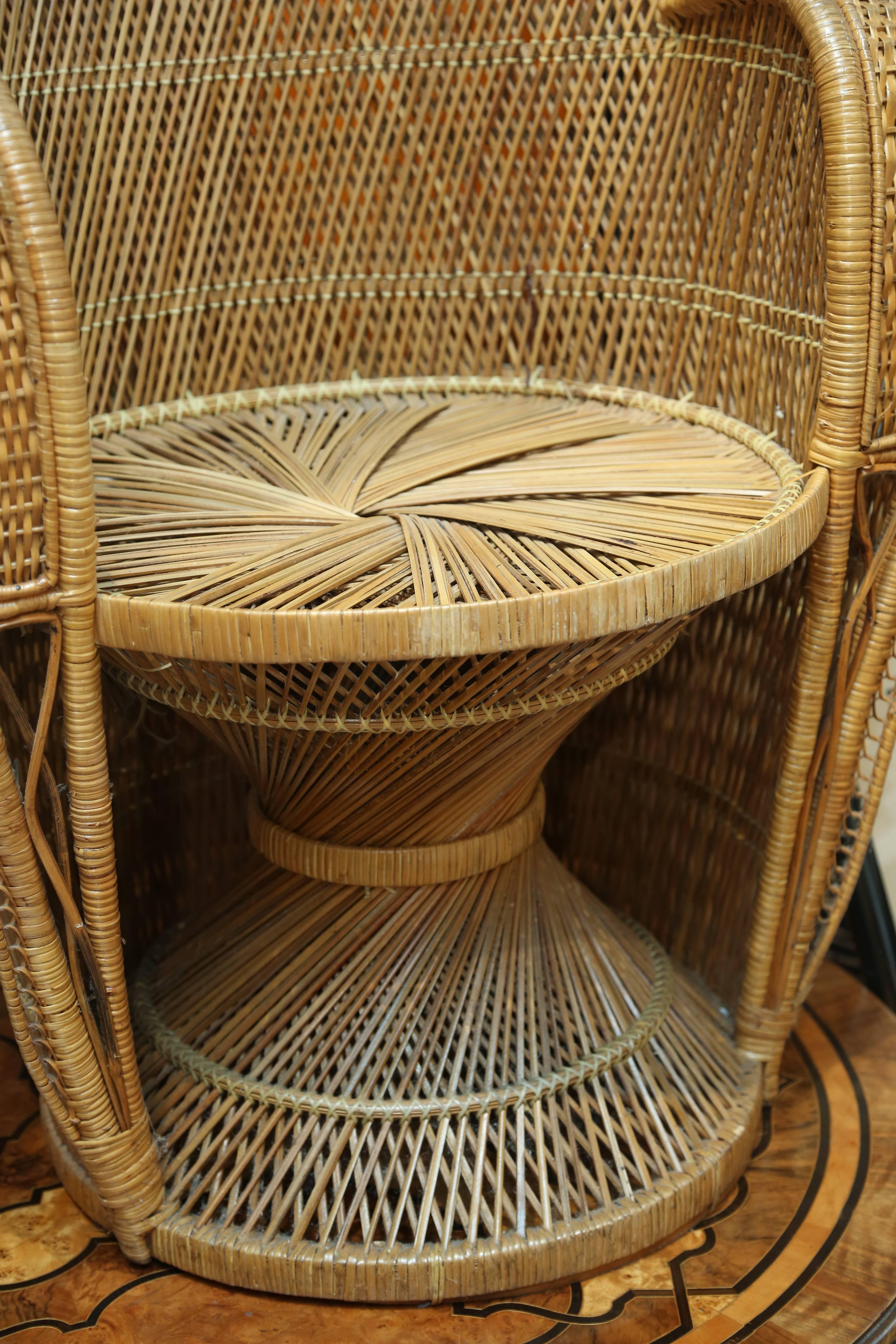 "Emmanuel" Peacock Chair at 1stDibs | emmanuel chair, emmanuelle ...