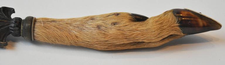 19th Century Black Forest Stag Hoof Letter Opener from Bavaria at 1stDibs