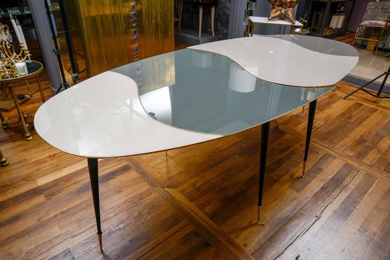 Unique Top Mirror Table at 1stDibs