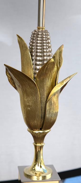 Bronze Corn Lamp For Sale at 1stdibs