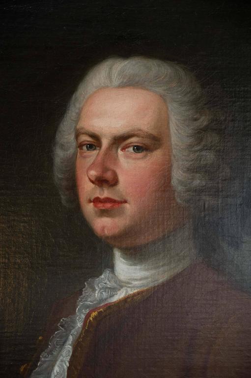Portrait of a Young Man by William Hoare, circa 1760 at 1stDibs
