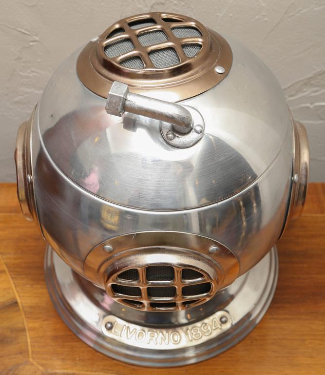 Vintage Diver's Helmet Ice Bucket at 1stDibs