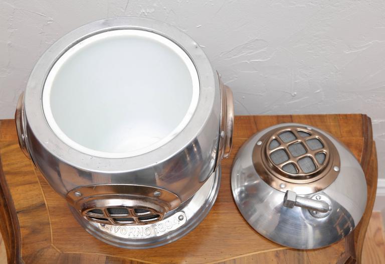 Vintage Diver's Helmet Ice Bucket at 1stDibs