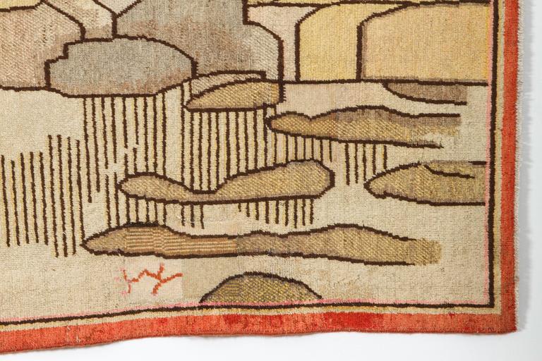 Samarkand Pictorial Rug or Tapestry For Sale at 1stDibs