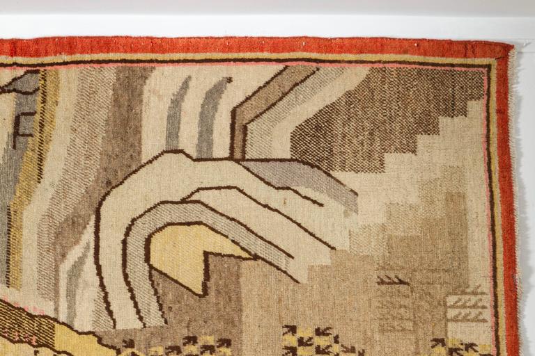 Samarkand Pictorial Rug or Tapestry For Sale at 1stDibs