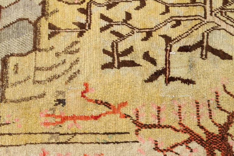 Samarkand Pictorial Rug or Tapestry For Sale at 1stDibs