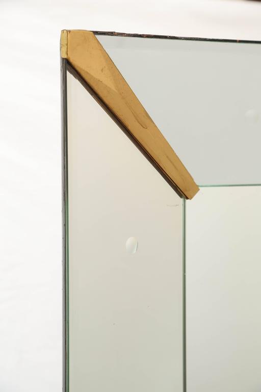 Large Rectangular Venetian Dotted Mirror For Sale at 1stDibs