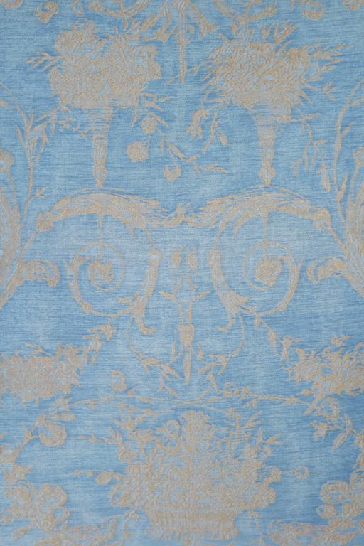 A Pair of Fortuny Fabric Cushions in the Festoni Pattern at 1stDibs