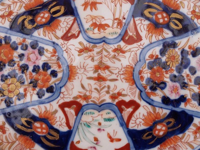 Imari Platter with Pierced Border at 1stDibs
