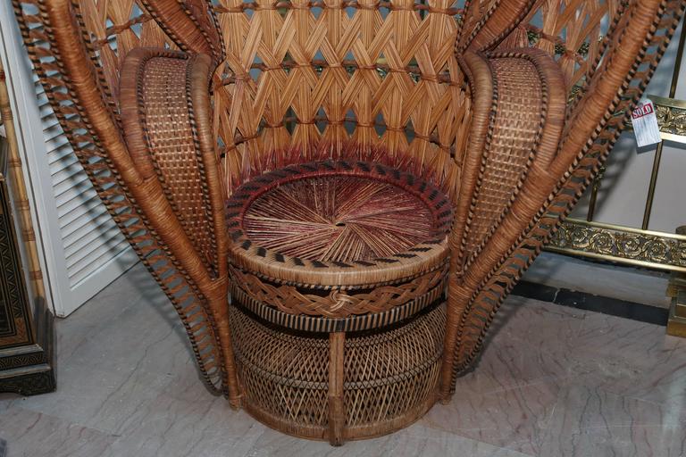 Quintessential Anglo-Indian "Peacock" Chair at 1stDibs | peacock chair ...