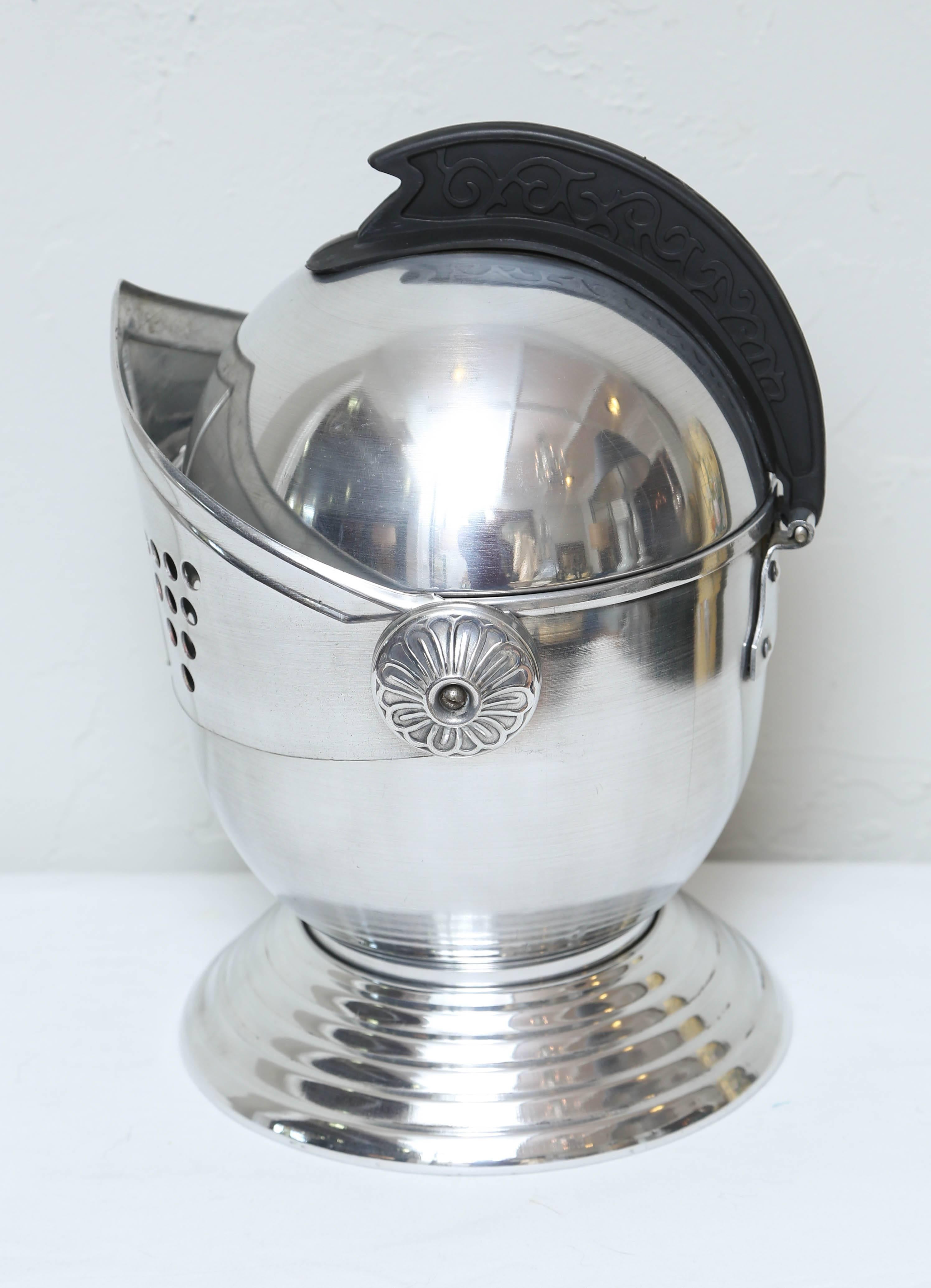 Vintage Knight's Helmet Ice Bucket at 1stDibs | knight helmet ice ...