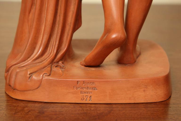 Late 19th Century, Danish Terra Cotta Venus by Ipsen For Sale at 1stDibs