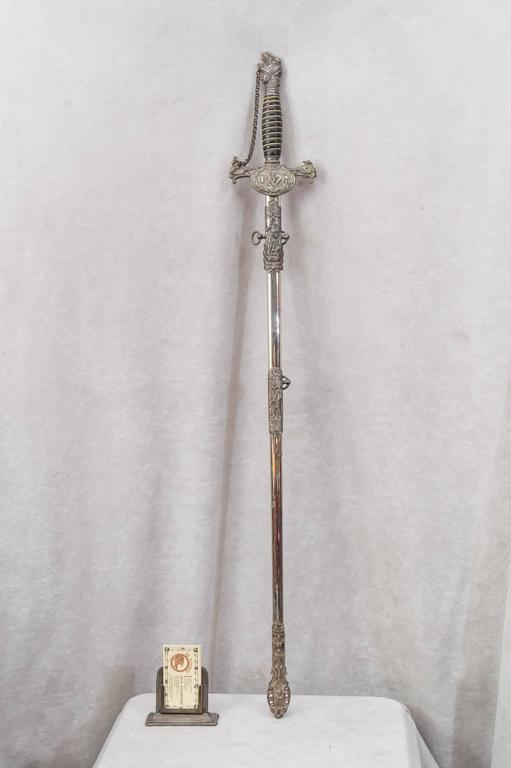 Fraternal Order Sword, circa 1920s at 1stDibs | fraternal sword