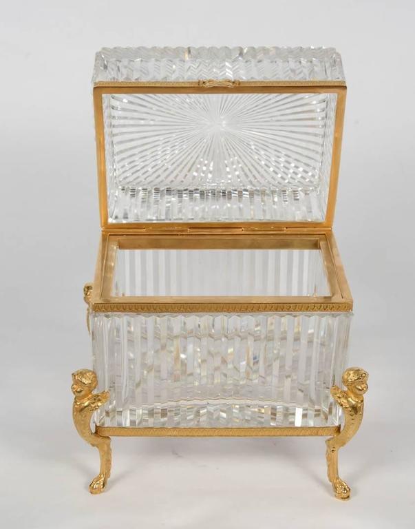 Stunning Crystal Box For Sale at 1stDibs