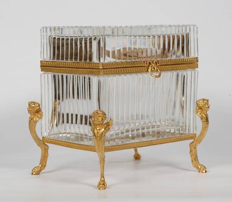 Stunning Crystal Box For Sale at 1stDibs